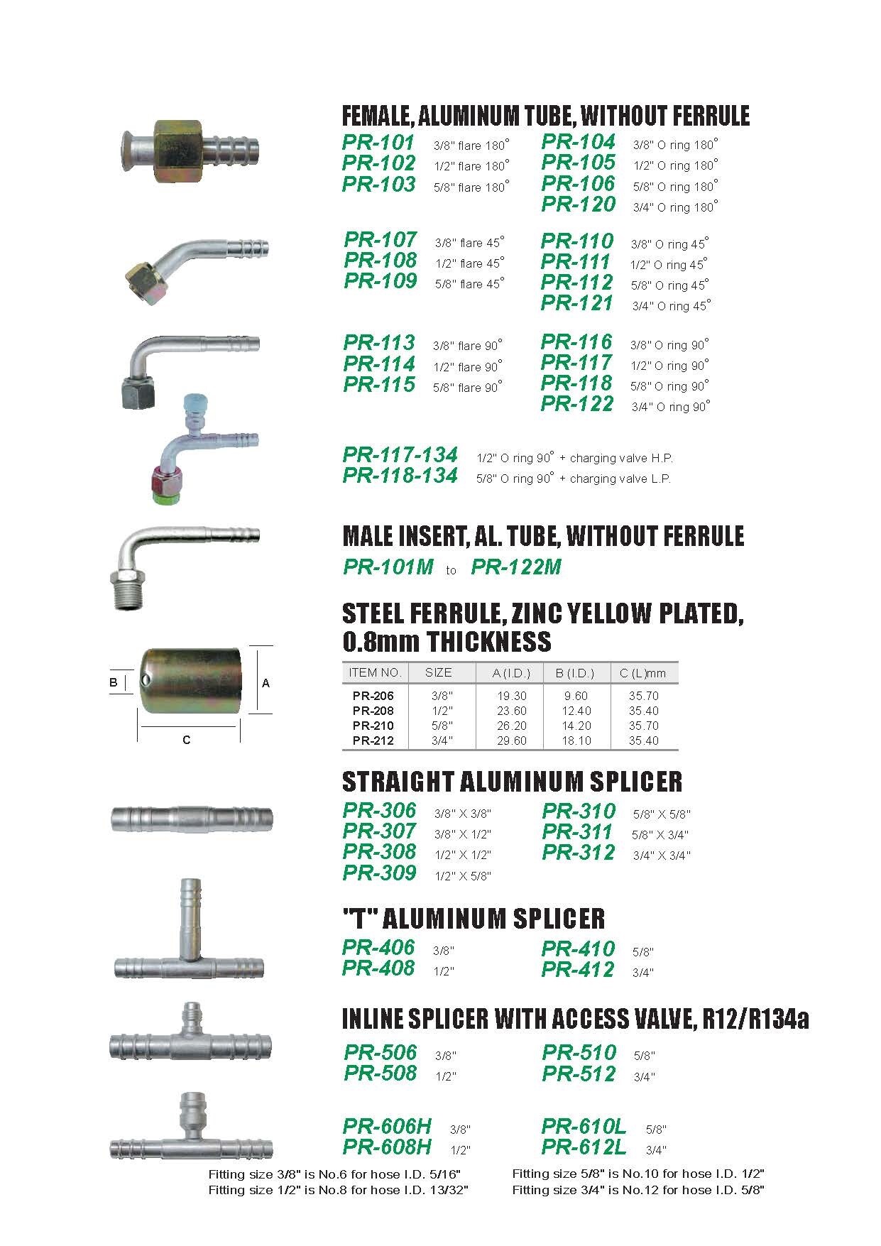 Hose Fitting Air Conditioning Parts Taiwantrade