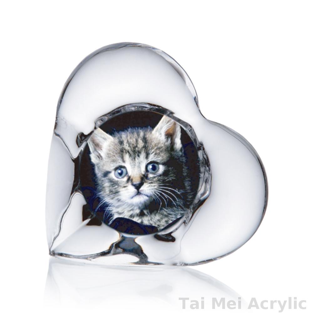Acrylic Heart Frame, photoframe, home décor, adorable frame | Taiwantrade