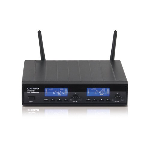 2.4GHz DIGITAL Dual Channel True Diversity Wireless Microphone System ...