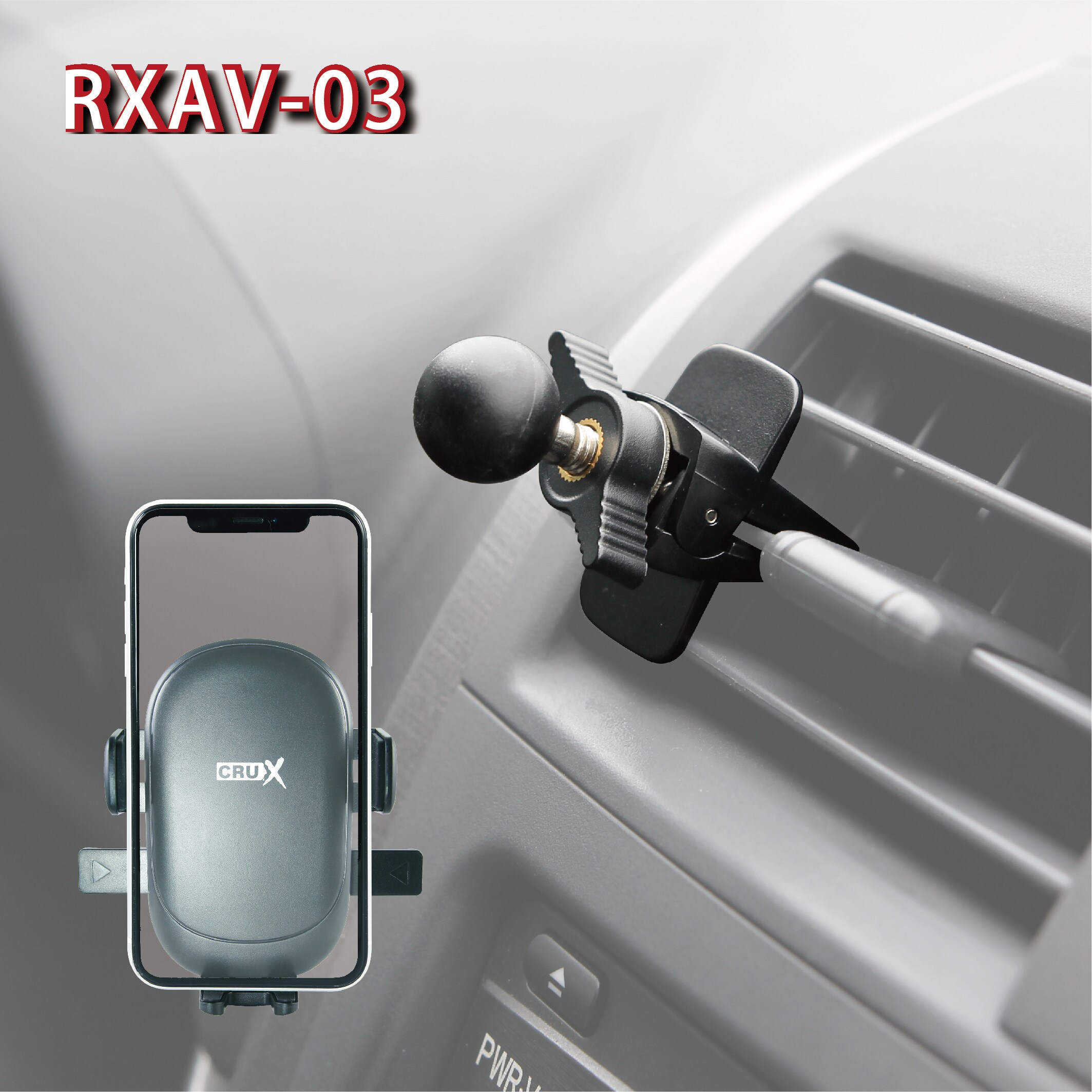 【CRUX】Car Vent Phone Mount Holder, Product No.【RXAV-03】 | Taiwantrade