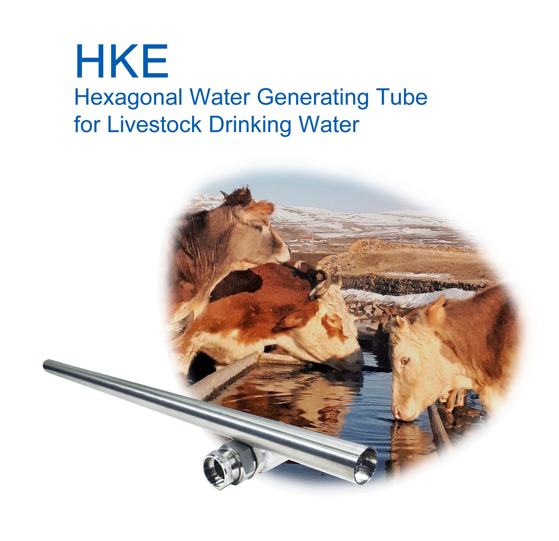 Stainless Steel Medical-grade HKE Hexagonal Water Generating Tube for ...