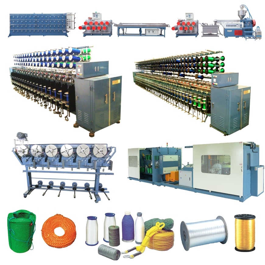 PE / PP Monofilament Rope Production Line | Taiwantrade