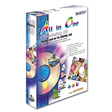 All in One CD Labeling Kit | Taiwantrade