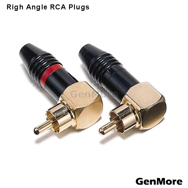 Right Angle RCA Plugs [RPL26] | Taiwantrade