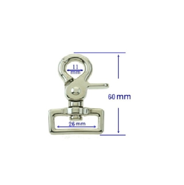 1" SQUARE SCISSOR CLIP | Taiwantrade