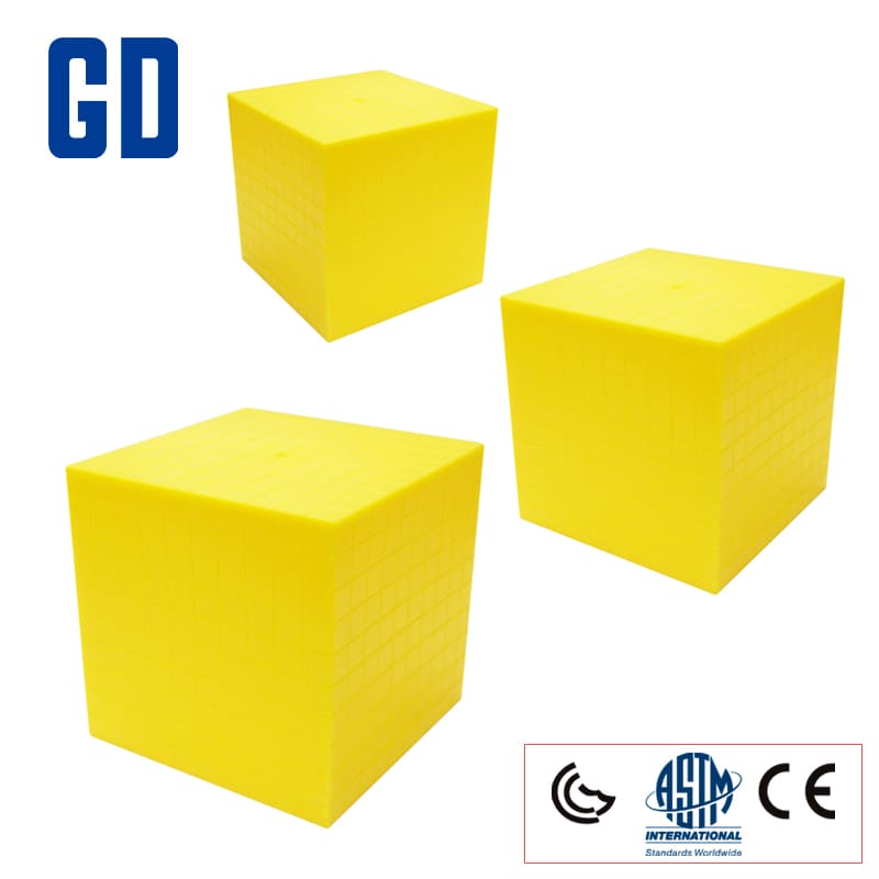 Yellow Decimeter cube | Taiwantrade