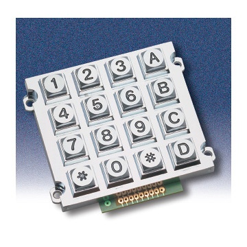 4X4 WATERPROOF METAL KEYPAD | Taiwantrade