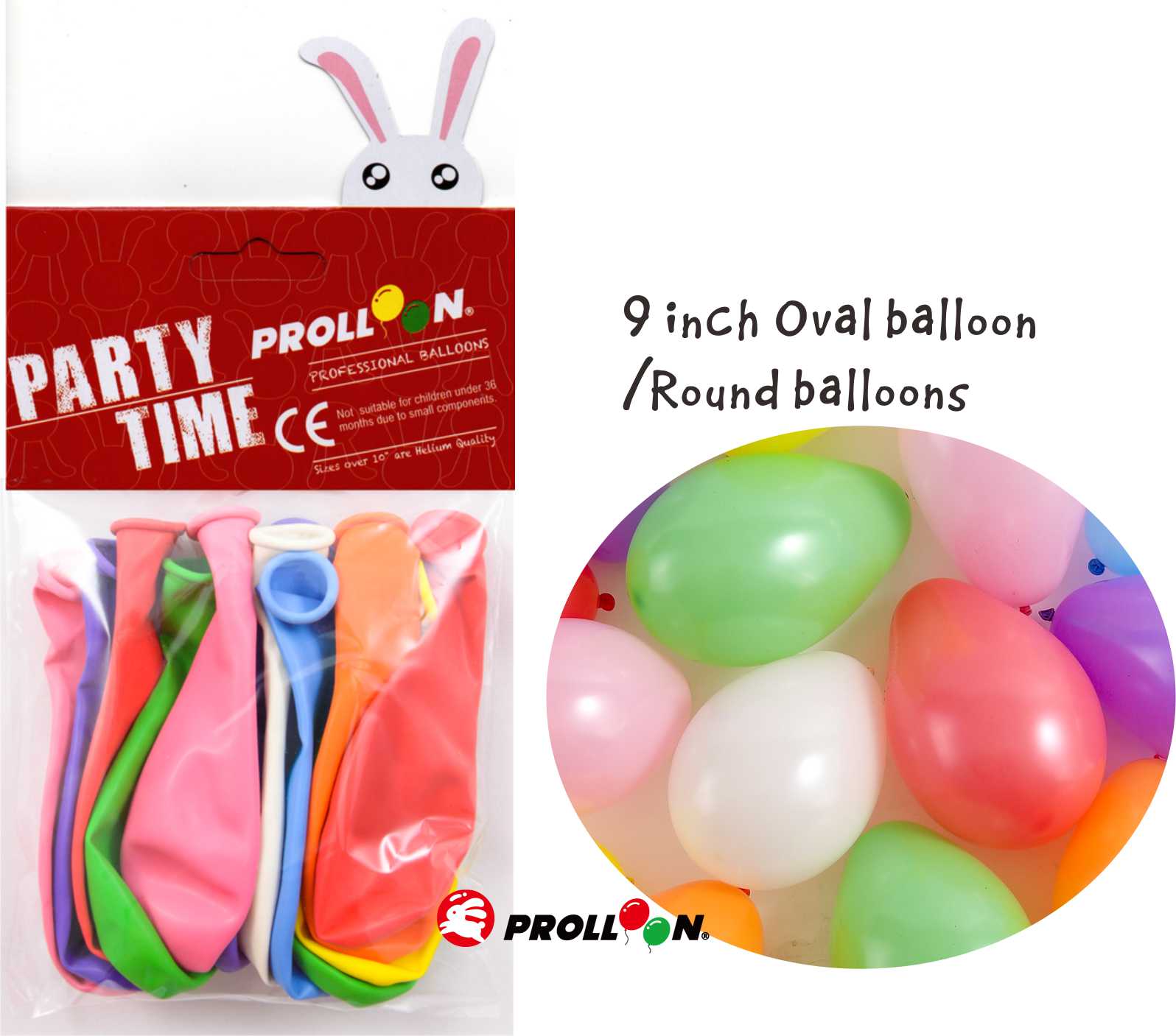 Oval balloons for Birthday party pack 12, 15 & 20 | Taiwantrade