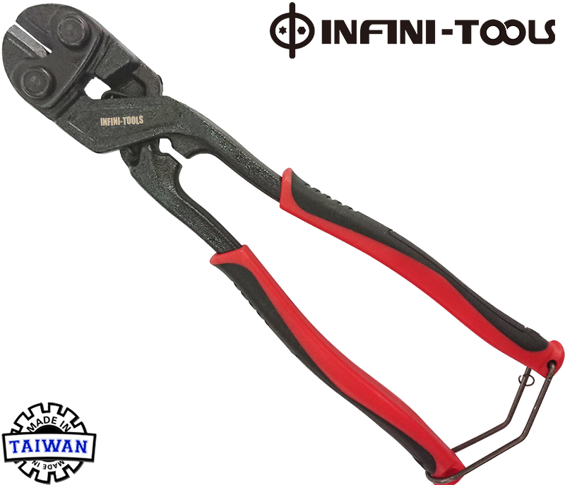 8" Mini Bolt Cutter Chrome Moly Steel Construction & Induction Hardened ...