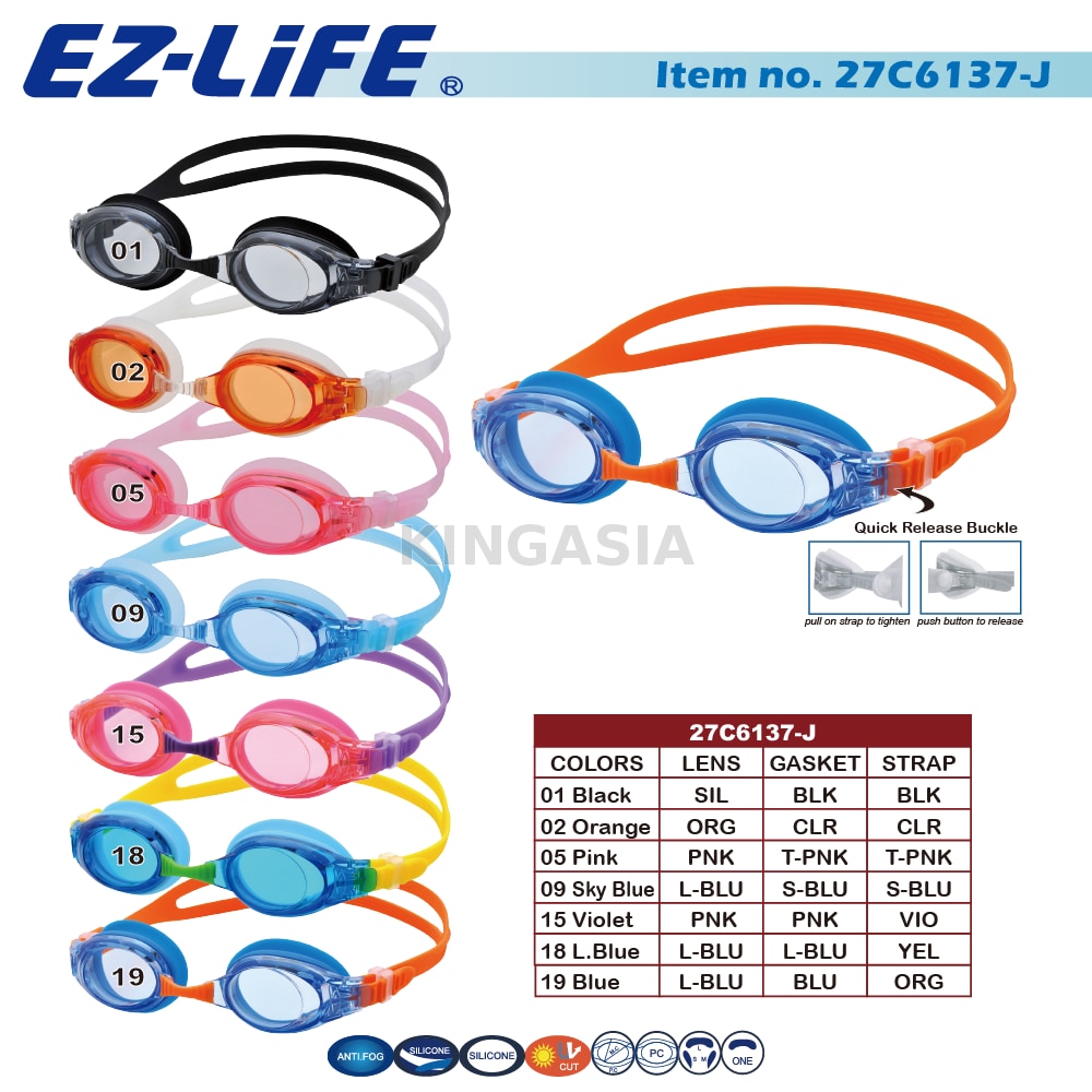 EZ-LiFE Junior's swimming goggles | Taiwantrade.com