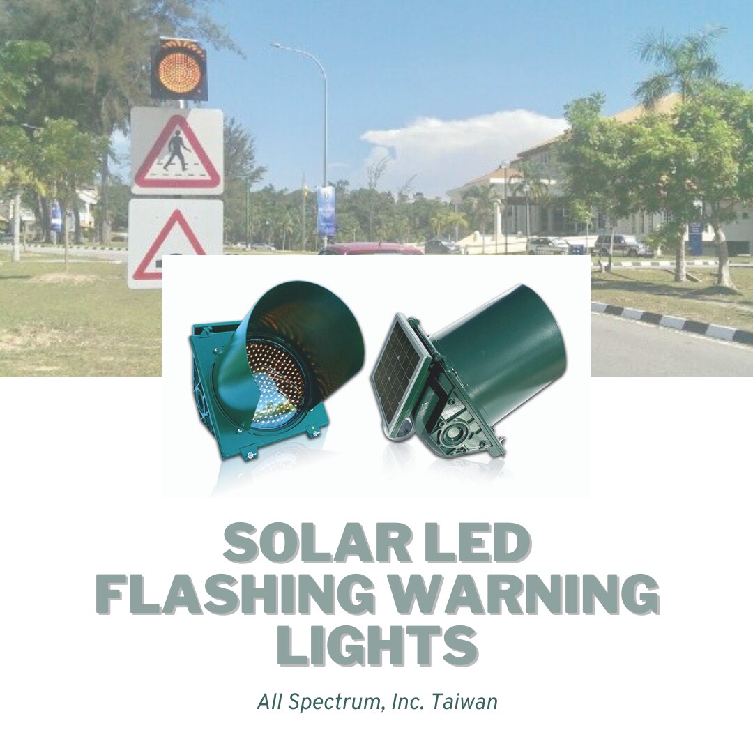 Solar D300 Single-Flash Warning Light | Taiwantrade