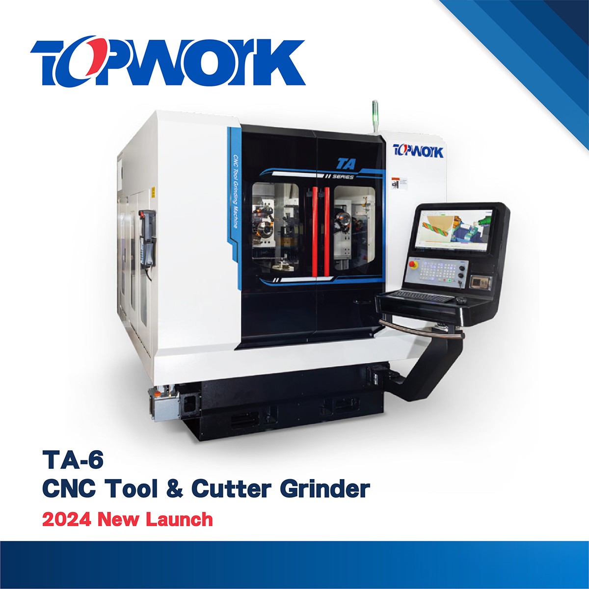 CNC 6 Axes Precision Long Drill Cutting Tool Grinder, Sharpener Machine ...