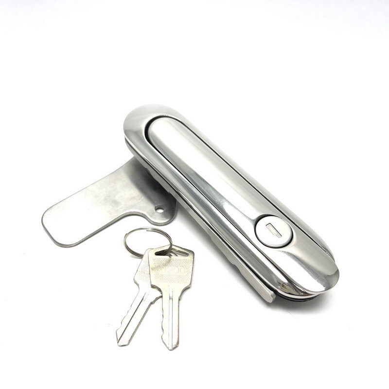 Stainless Steel Lift-Up Flush Handles Waterproof Lift and Turn Latch ...