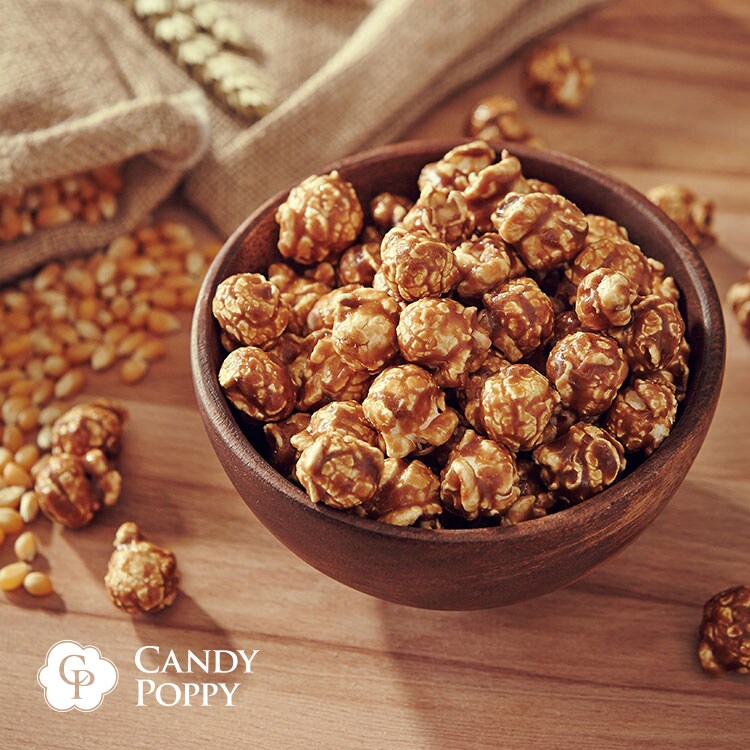 Candy Poppy Coated Popcorn -Toffee Flavor 70g | Taiwantrade.com