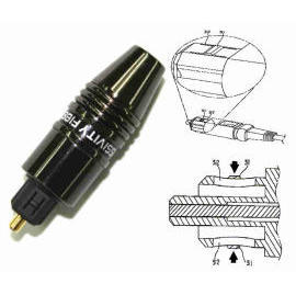 Patented Toslink Optical Fiber Plug - Patented plug is not for selling ...