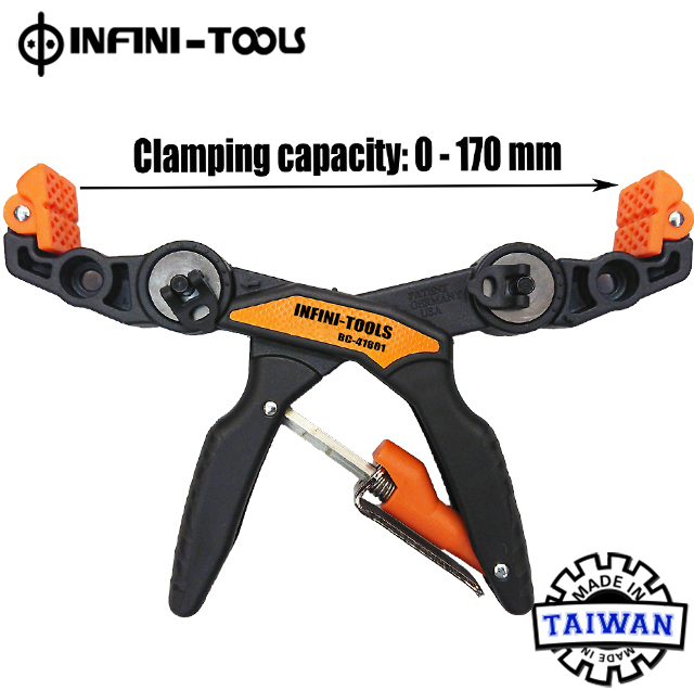 7 inch Multi Adjustable Quick Release Nylon Handy Clamp | Taiwantrade