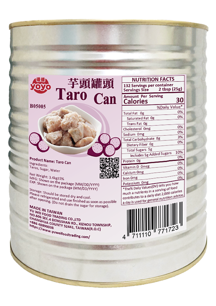Taro Can | Taiwantrade