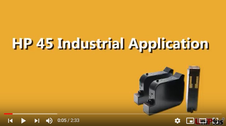 HP 2580 TIJ2.5 B3F58A B3F58B Solvent inkjet cartridge (HP45 series ...