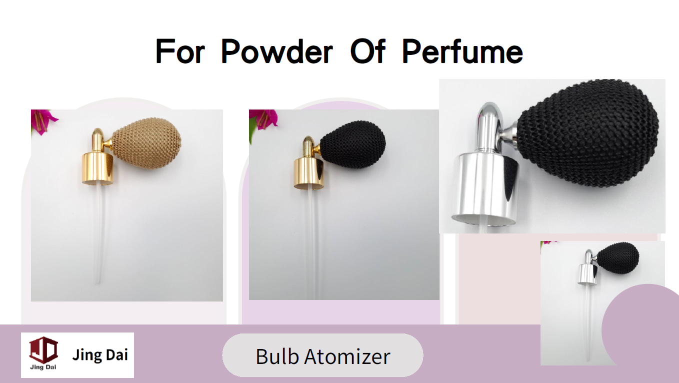 Custom Bulb Atomizer For Powdery Perfume Packaging In Taiwan