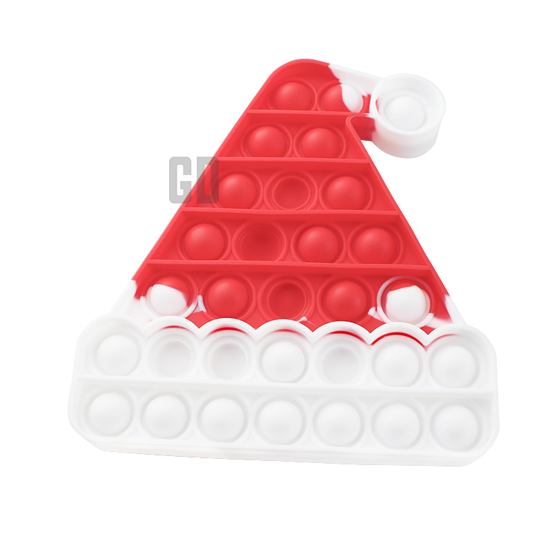 pop it fidget push bubble Christmas Hat | Taiwantrade