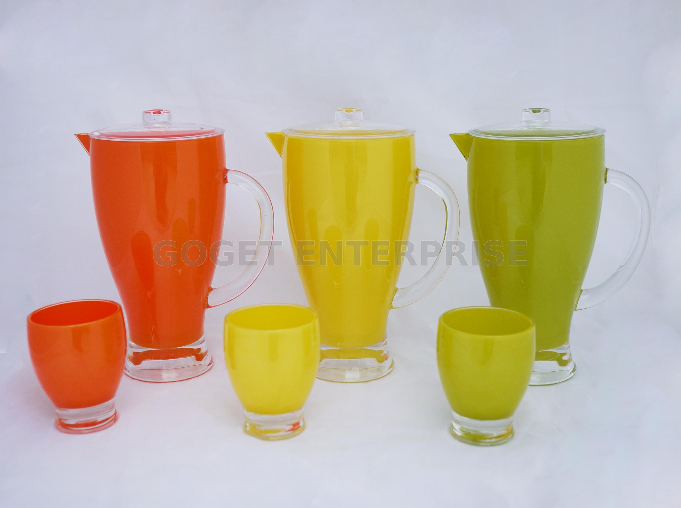 Acrylic Plastic Water Jug, Curved Design | Taiwantrade