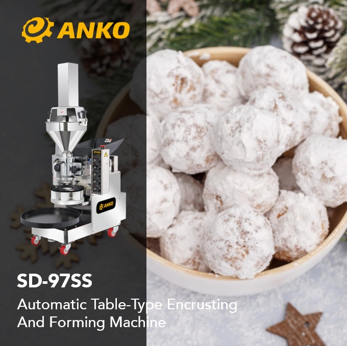 ANKO Table-Type Automatic Snowball Cookie Machine | Taiwantrade