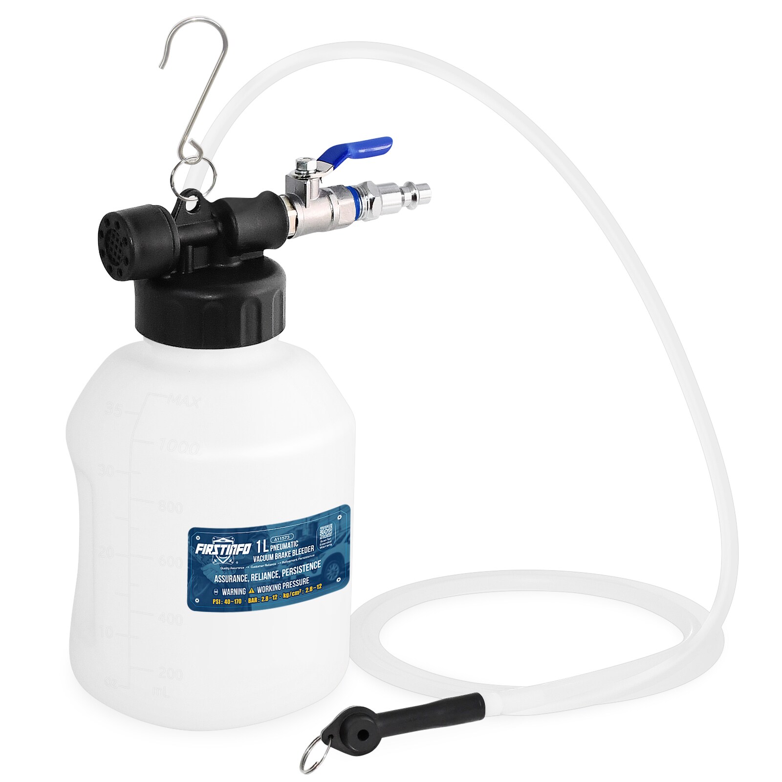 【FIRSTINFO】1 Liter Vacuum Brake Bleeder | Taiwantrade