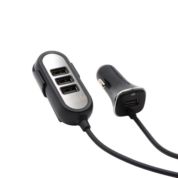 12-24V Multi USB Charger Adapter for Car Bus Truck RV Front/Back Seat ...