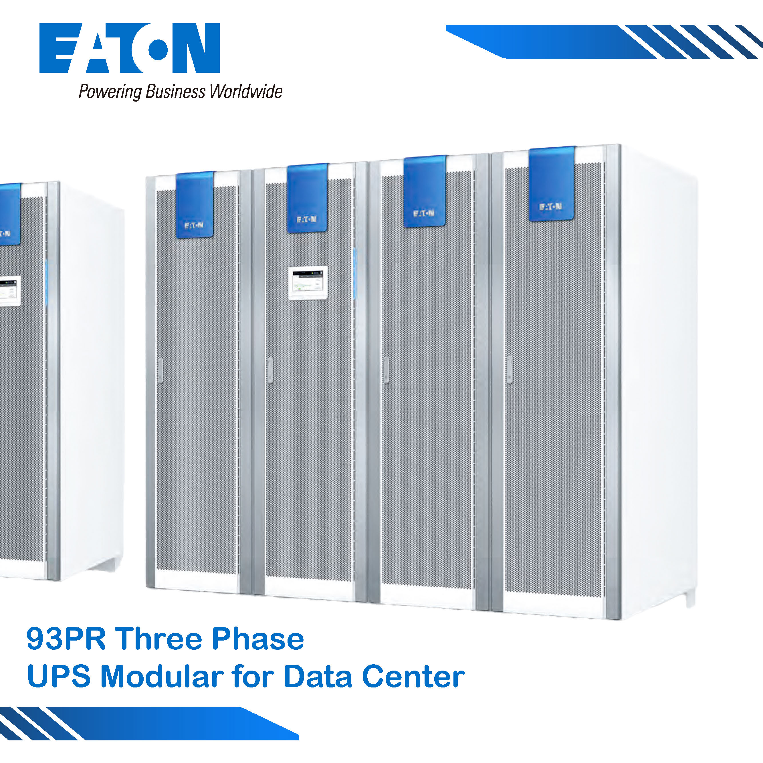 EATON® 93PR 3 Phase UPS Modular for Data Centers, Supports 25-1200 KW ...