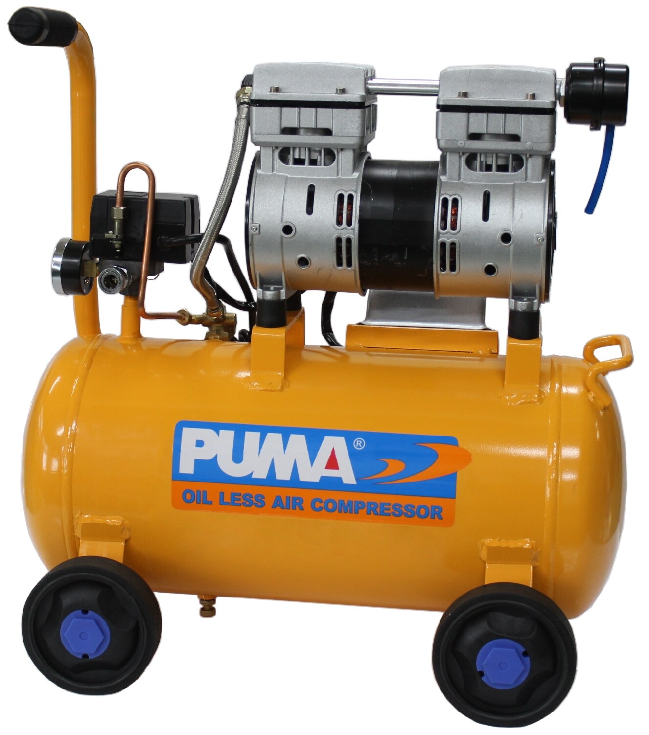 Single Stage Direct Drive Oil-less Portable Air Compressor,1 HP,hand ...