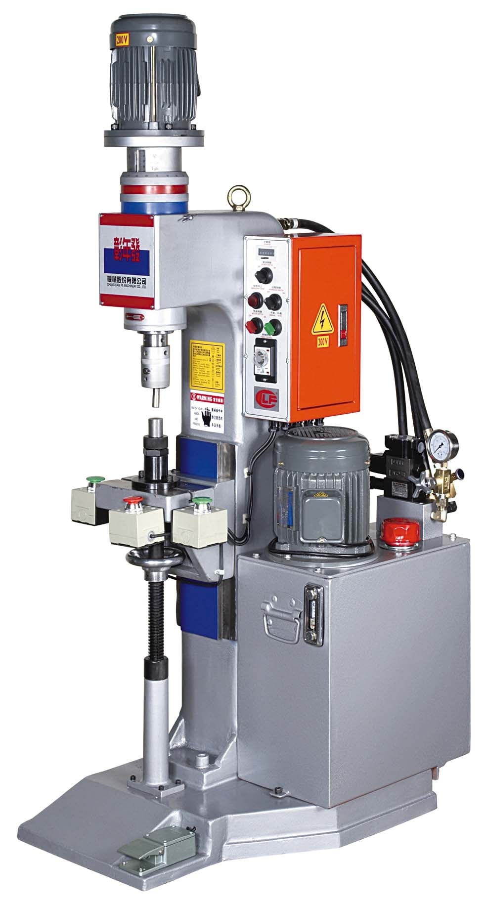 Automatic Hydraulic Orbital Spin Riveting Machine supplier | Taiwantrade