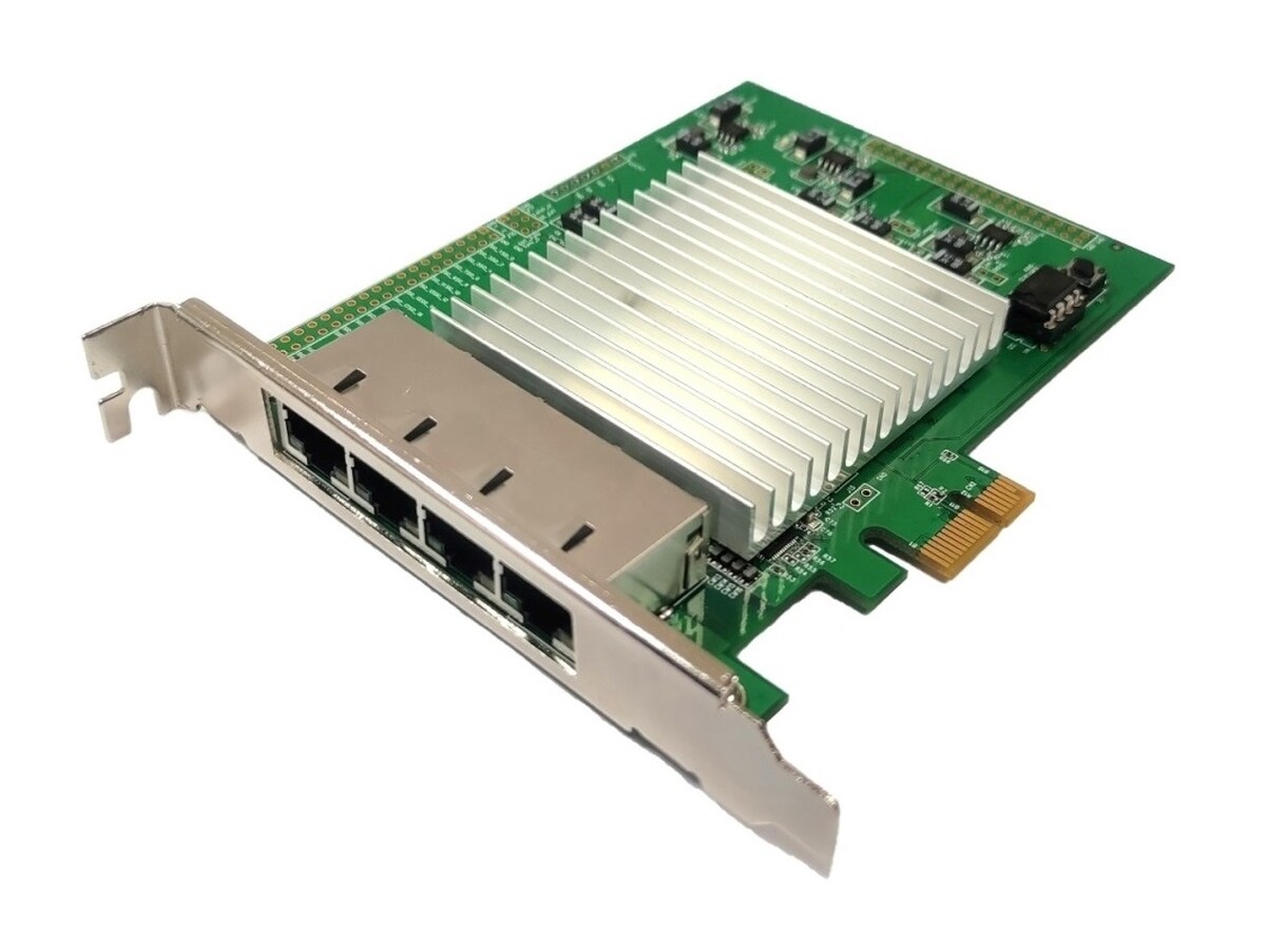 AXM57104 Quad Port TSN Gigabit Ethernet PCIe NIC Card | Taiwantrade.com