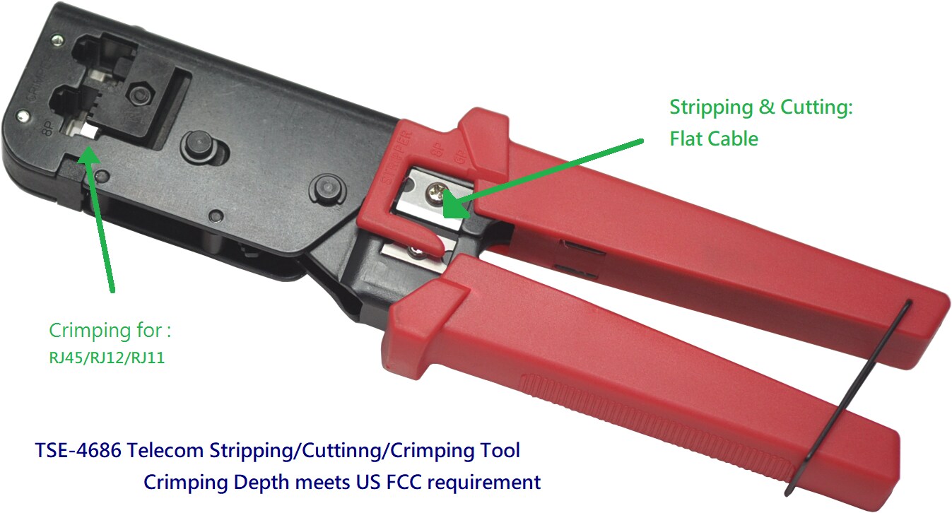 Telecom Stripping/Cutting/Crimping Tool | Taiwantrade
