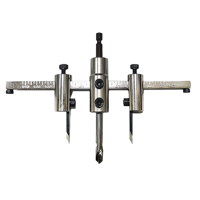 HEXAGON SHANK ADJUSTABLE CIRCLE CUTTER (TWIN-BLADE REPLACEABLE ...