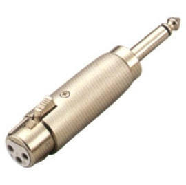 -3P MIC Female to 1/4" Mono Phone Plug Adapter | Taiwantrade