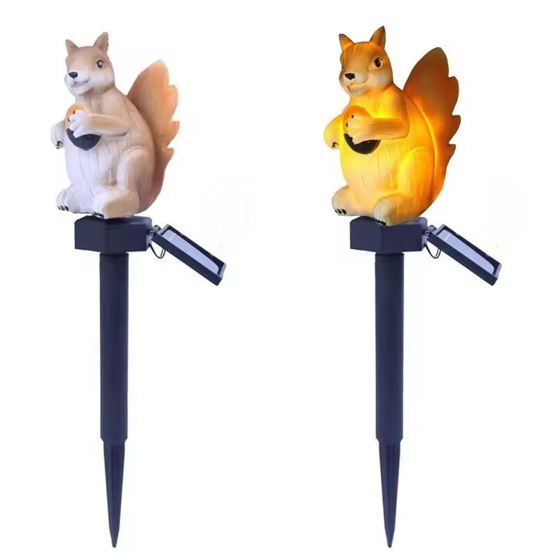 SQUIRREL SOLAR YARD STAKE | Taiwantrade
