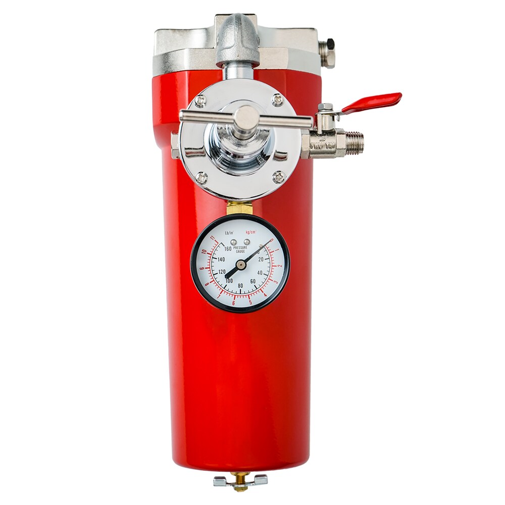 Industrial Air Filter Inline Filtration with Gauge | Taiwantrade