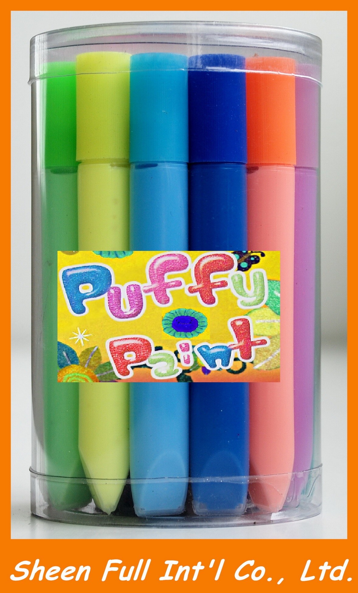 Puffy Paint Package - 10.5ml*20pcs, Pop-up, 3D effect, to write, edge ...