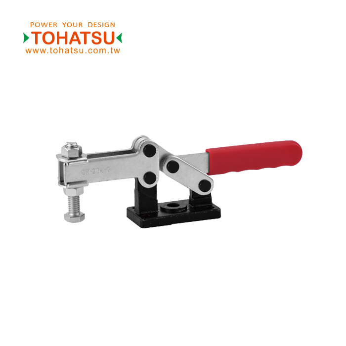 Steel Horizontal Toggle Clamp with U-Bar and Cast Steel Flanged Base ...