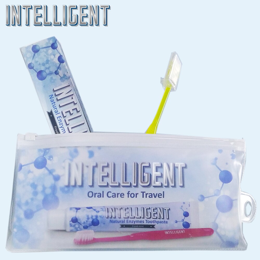 INTELLIGENT Saliva Enzymes Travel Kit Toothpaste No Foaming Agent ...