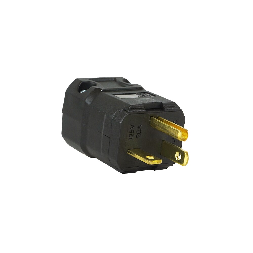 NEMA 5-20P 20A 125VAC Grounding Plug clam shell plug | Taiwantrade
