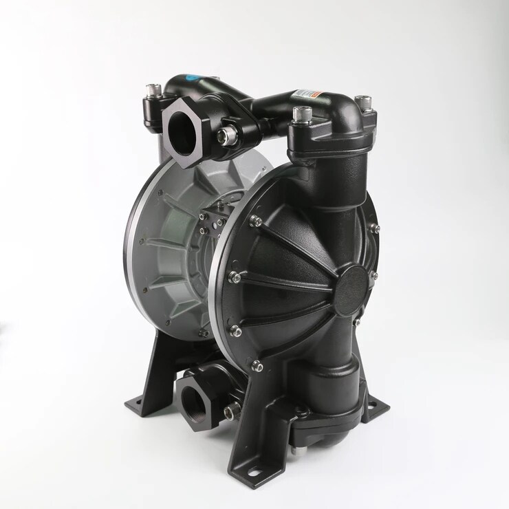 Aluminum Alloy 2" Air Double Diaphragm Pump for Removing Abrasive ...