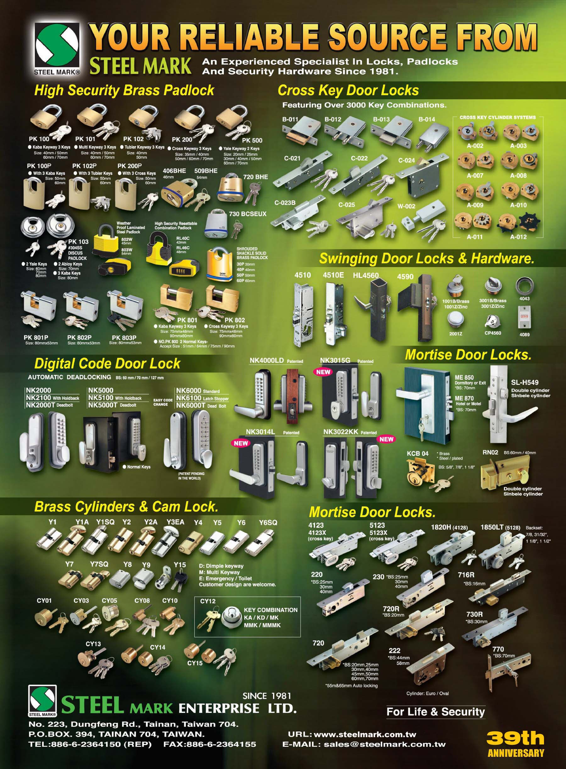 Digital locks & Padlocks | Taiwantrade