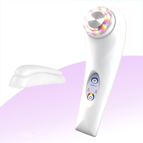Ultrasound & LED Light Beauty Device, Personal Ultrasound Facial Care ...