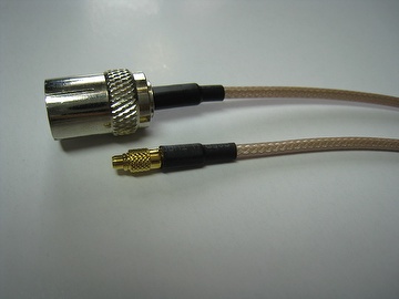 MMCX Male 180 degree to IEC RG179 cable 30cm Length 75 Ohm, RF Cables ...