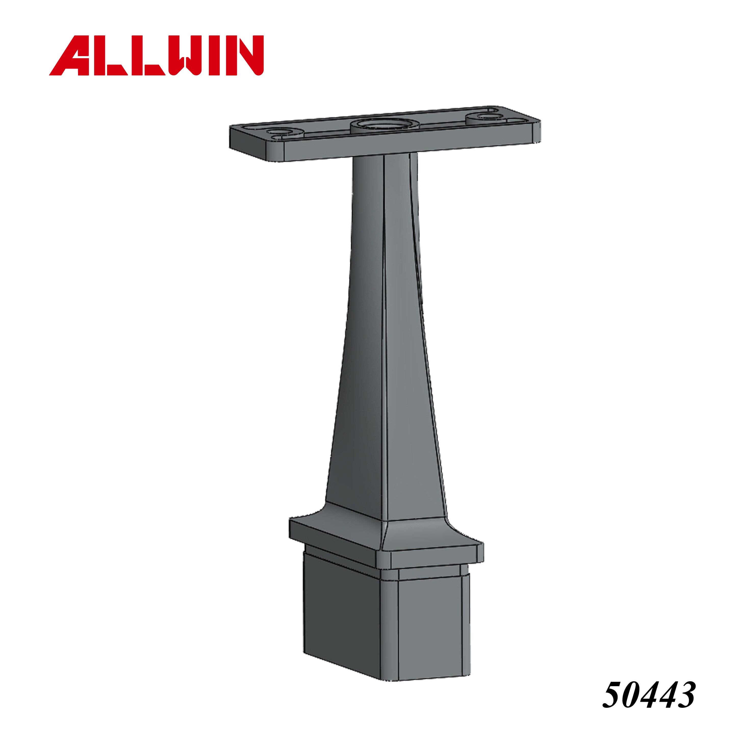Stainless Steel Rectangular Post Handrail Saddle Bracket | Taiwantrade