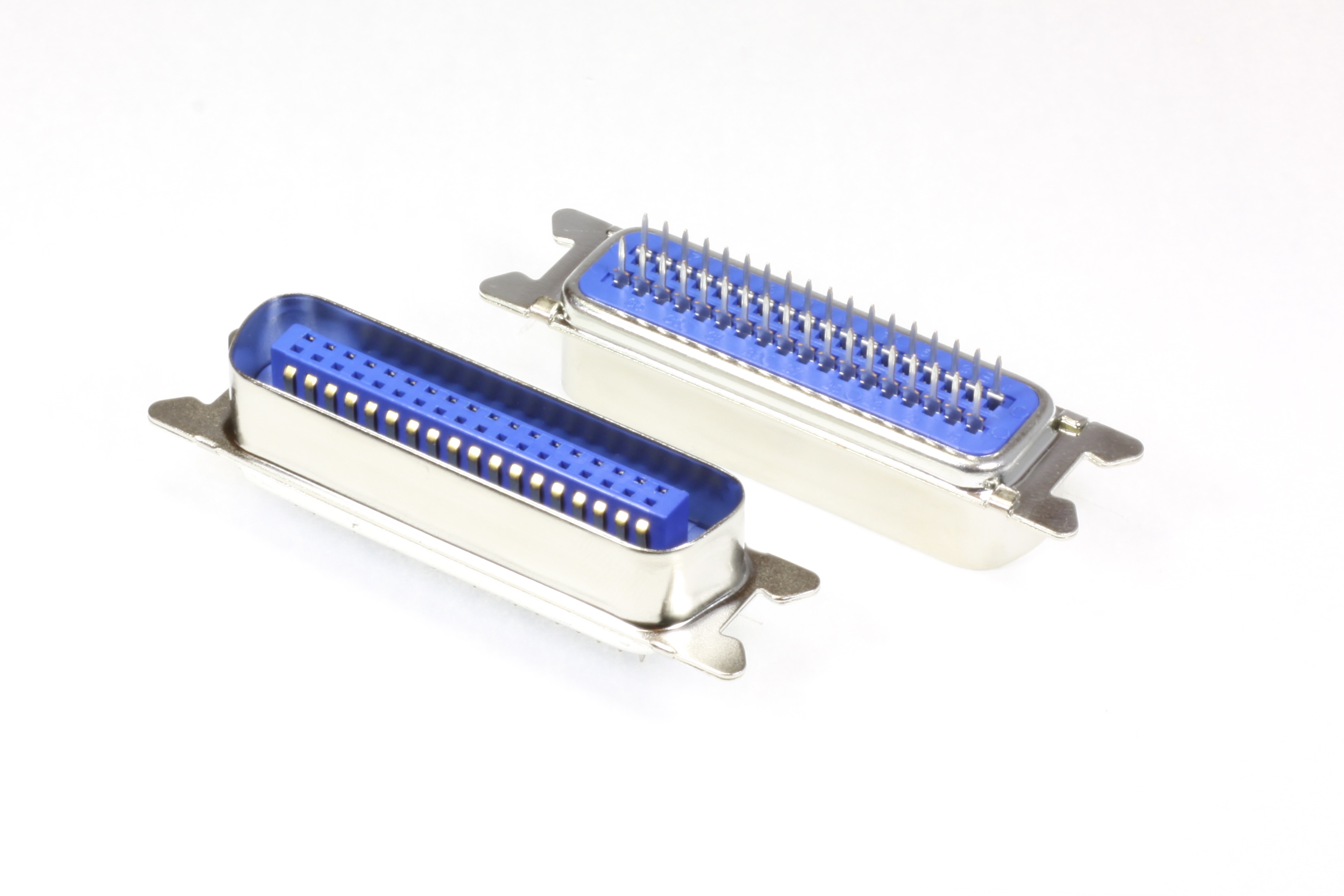 Connector 57 Male Dip Straight PCB TYPE (180°) Micro Ribbon Type ...