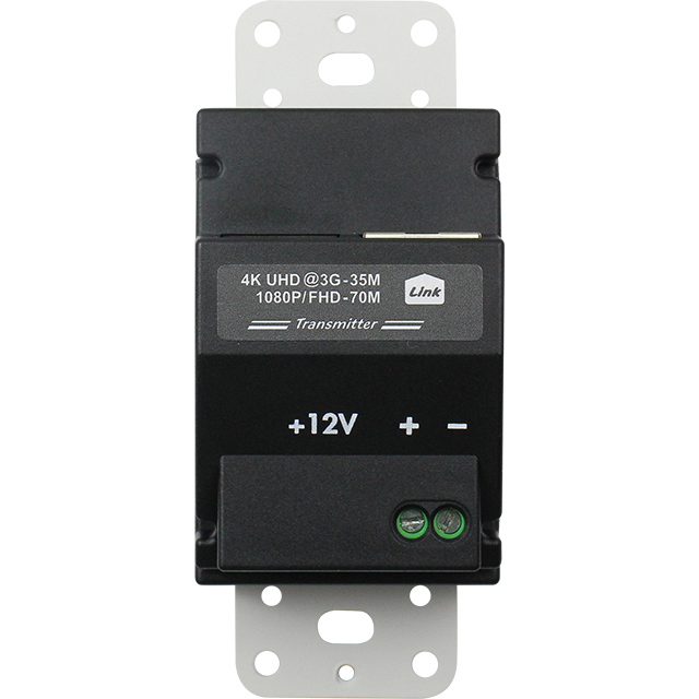 US Wall Plate, 70M HDBT, 4K HDMI Extender Transmitter With IR, Decora ...