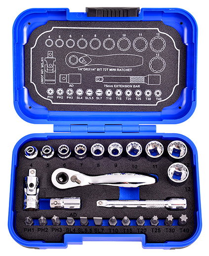 26 PCS SUPER SHORT SOCKET AND BIT SET | Taiwantrade