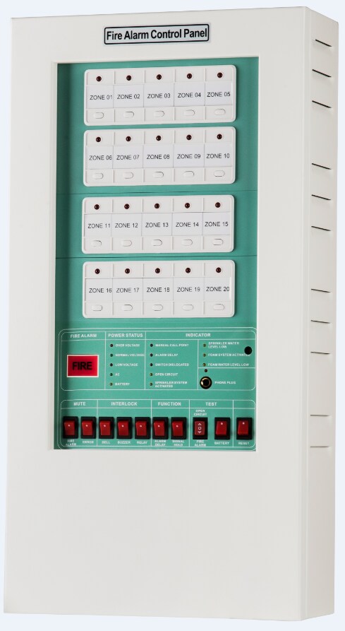 YF-1 20 Zone Conventional Fire Alarm Control Panel | Taiwantrade